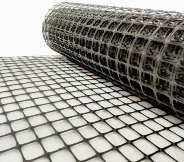 Quality Road Base Biaxial Plastic Geogrid Mesh PE Polypropylene Pp Geogrid for sale