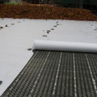 China Durable HDPE Plastic Drainage Board Foundation Reinforcement Drain System for sale