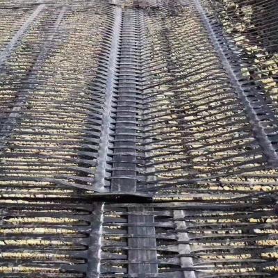 China Embankment hdpe uniaxial geogrid Heavy Duty erosion control geogrid ODM for sale
