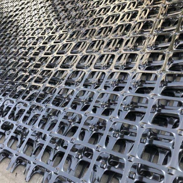 Quality Two Direction Biaxial Plastic Geogrid  2m To 6m Biaxial Polypropylene Geogrid for sale
