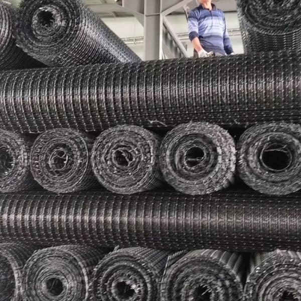 Quality High Strength Plastic Geogrid Polypropylene Polyethylene Pp Biaxial Geogrid for sale