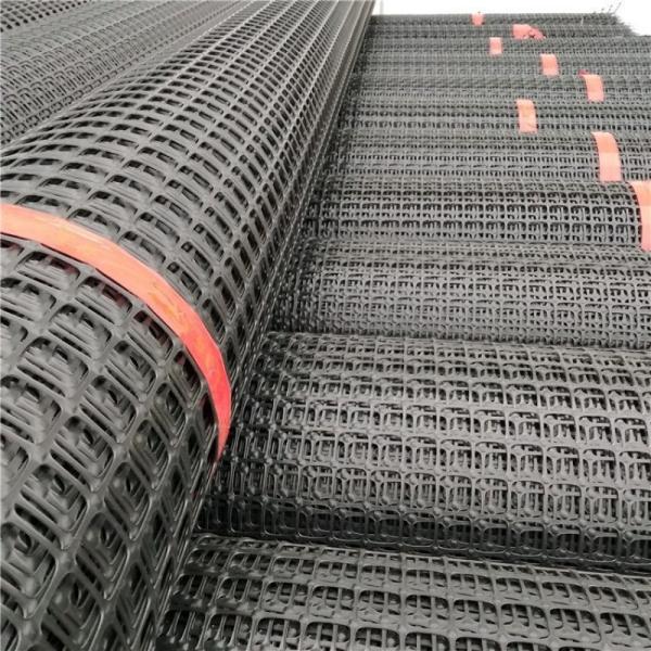 Quality Durable Biaxial Plastic Geogrid 50KNm Crack Prevention Polypropylene Geogrid for sale