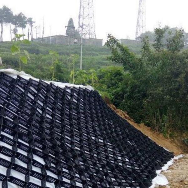 Quality Plastic Reinforcement HDPE Geocell Solutions For Breakwater Slope Protection for sale