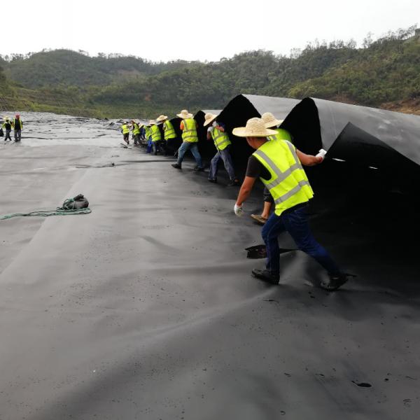 Quality 7kN/M – 44 KN/M Geomembrane Types Geomembrane Sheets 50m – 300 M for sale