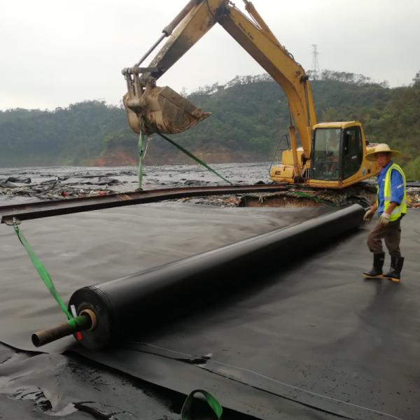 Quality 7kN/M – 44 KN/M Geomembrane Types Geomembrane Sheets 50m – 300 M for sale