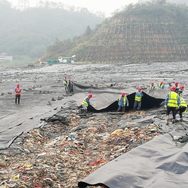 Quality Mining Tailings Pond Hdpe Geomembrane Sheets Environmental Geomembrane Fabric for sale