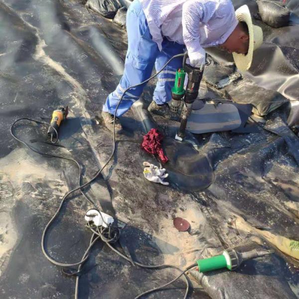 Quality Mining Tailings Pond Hdpe Geomembrane Sheets Environmental Geomembrane Fabric for sale