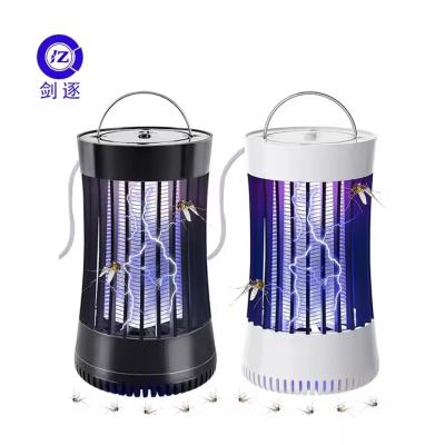 China JZ Rechargeable Insect Pest Control Machine With Battery 7H Working Time Smart Mosquito Killing Lamp With UV Light for sale
