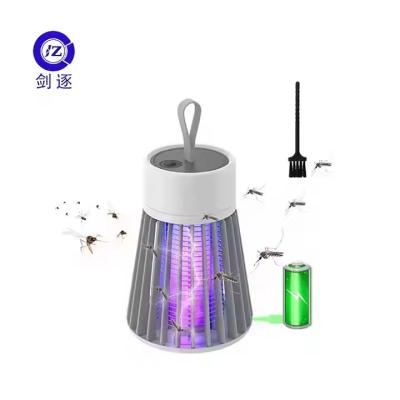 China Rechargeable Type 2 in 1 LED UVA Trap Light Indoor Anti Mosquito Lamp Fly Cather Rechargeable Mosquito Zapper for sale