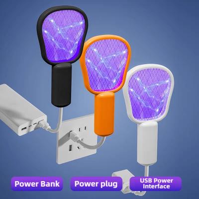 China JZ 3 in 1 USB Type Portable Mosquito Lamp with Night Light and High Voltage Swatter Safe Wet Bug Zapper Solid State for sale