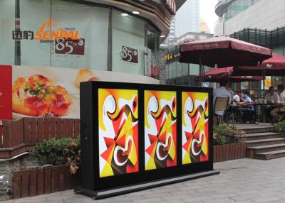 China Stand Alone Outdoor LCD Digital Signage Kiosk High Definition Dust Proof for sale