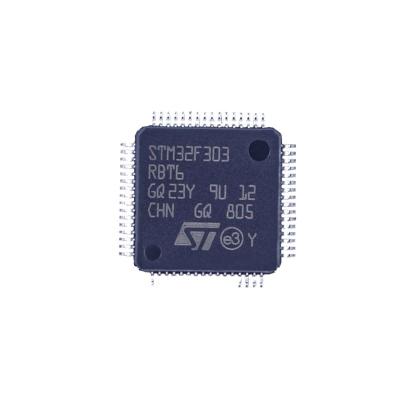 China STMicroelectronics STM32F303RBT6 electronic Component Reel Counter 32F303RBT6 Mcu Microcontroller for sale