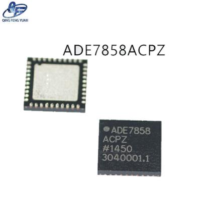 China Low Power Consumption ADE7858ACPZ IC support SPI I2C UART integrates internal memory computational units ADE7854 ADE7878 for sale