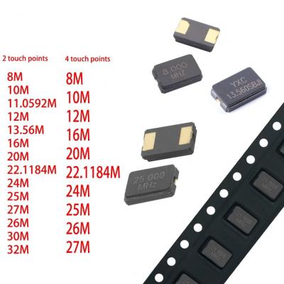 China Crystal Oscillator X503216MSB4 Xtal HC-49SMD HC-49 SMD Oscillator 20pF 20PPM Quartz Crystal Resonator 8MHz for sale