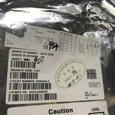 China Accelerometers CHIP Accelerometer X, Y, Z Axis 3G 1.6Khz (X,Y)  IC ADXL335BCPZ ADXL335 for sale