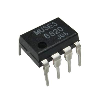 China Audio Amplifier IC 2 Circuit 8-DIP MUSES8820D  MUSES8820 for sale