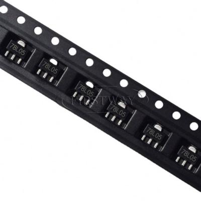 China TO-92/SOT89 THREE TERMINAL POSITIVE 5V 100MA  Transistor IC 7805 78L05 for sale