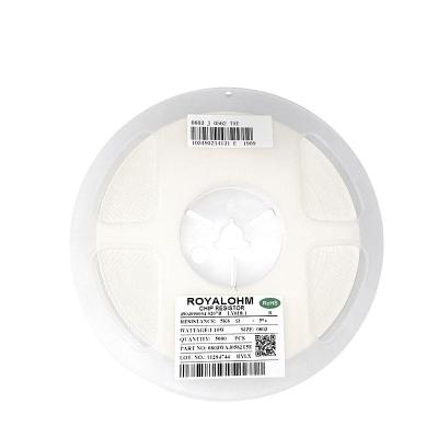 China Low Profile Resistor 0603 8P4R 120R UniOhm Electronic Components for sale