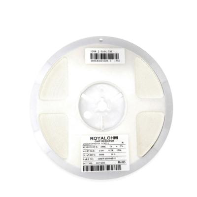 China Resistor Current Rating 1206 5% 20K J file UniOhm Electronic Components for sale