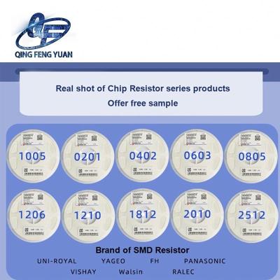 China Resistor SMT Inspection Methods 1206 5% J 1R SMD Electronic Components for sale