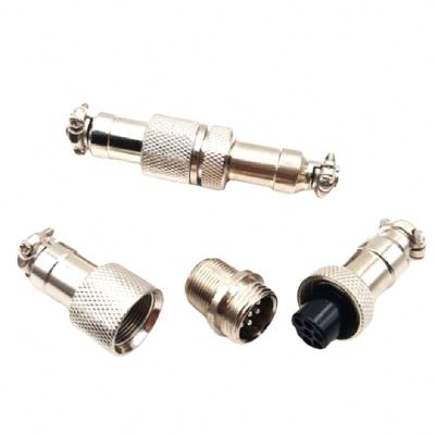 China GX12 Butt type Aviation Plugs Sockets 5/6/7 Pin RS765 12MM Aero Plug+Aerial Sockets+Aviation Connector for sale