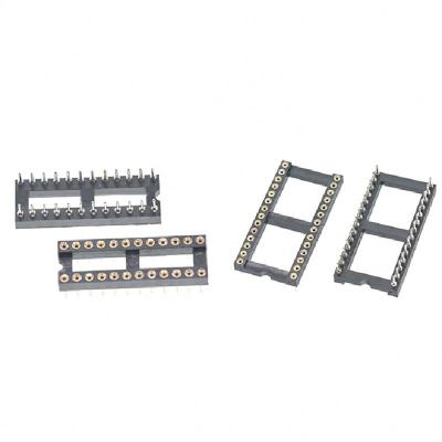 Cina Portatore di chip di prova IC a foro rotondo con presa di corrente Adaptore connesso di passo 8P 14P 16P 18P Volume ristretto in vendita