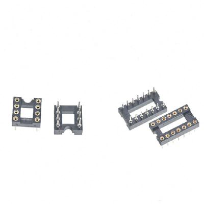 Cina Portatore di chip di prova IC a foro rotondo con presa di corrente Adaptore connesso di passo 8P 14P 16P 18P Volume ristretto in vendita