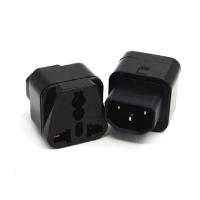 China Original WD-320 PDU special conversion plug UPS C13 universal socket server IEC320-C14 plug for sale
