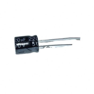 China 400V 2.2UF 3.3UF 4.7UF 6.8UF 10UF 250V 220uF 50v 20% 10*12mm 105C DIP Electrolytic Capacitor for sale
