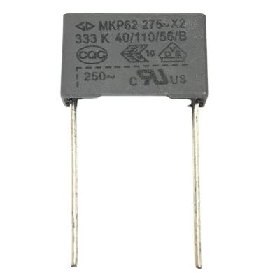 China 275V 333K lighting special 0.033uf 333K275VP 7.5MM pitch  X2 safety filter capacitor for sale