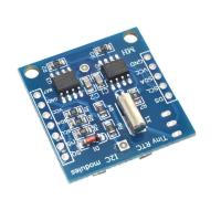 China Tiny RTC I2C modules 24C32 memory DS1307 clock RTC module  Battery Tiny RTC I2C for sale