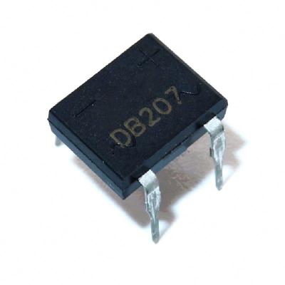 China Hot selling DB107S DB107 DB207S DB207 DB157S 2A 1000V Bridge Rectifiers 1A 1000V original new chip for sale