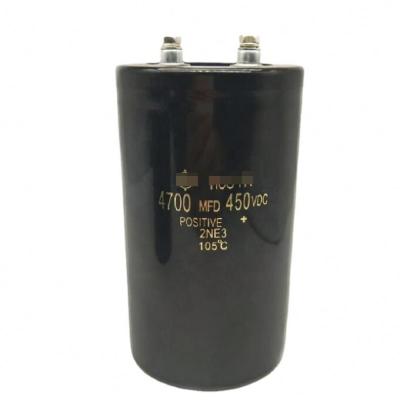 China High quality 450V 4700mfd Screw Terminal Aluminium Electrolytic Capacitor 450V 4700UF for sale