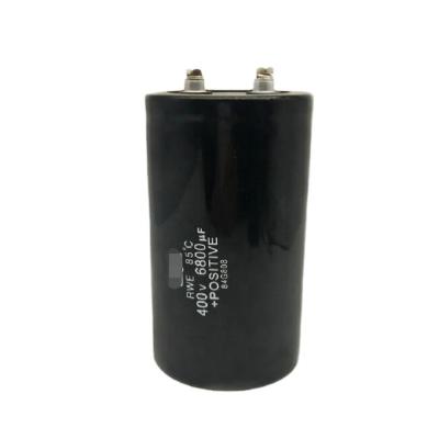China High quality big capacitor Screw Terminal Aluminium Electrolytic Capacitor 400V 6800UF for sale