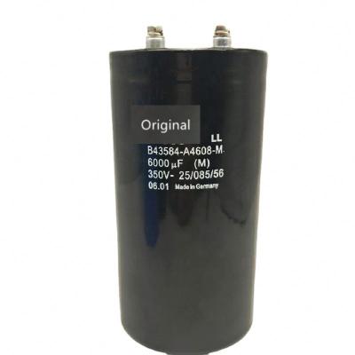China High quality B43584-A4608-M Screw Terminal Aluminium Electrolytic Capacitor 350V 6000UF for sale