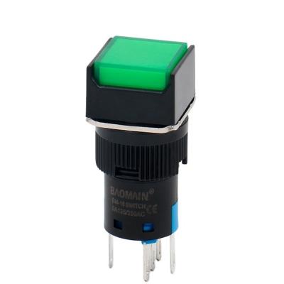 China Electronic 6Pin Self-Locking Without Lock 8.5*8.5Mm 7*7Mm Tact Push Button Switch for sale