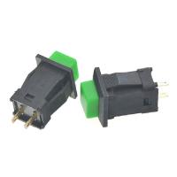 China original DS-429A DS-429B Button Switch with lock self-lock lockless self-reset button switch red and green for sale