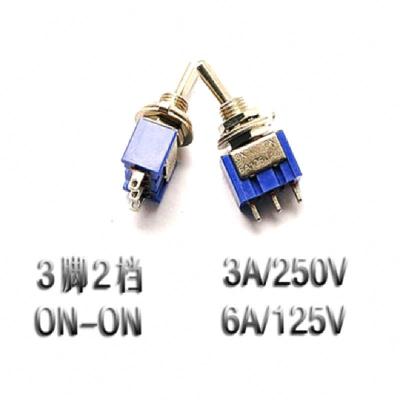China original Toggle switch MTS102 3A/250V 6A/125V single unit 3 feet 2 files for sale