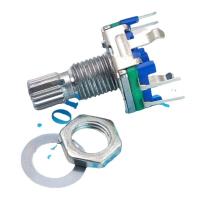 China Plum handle 15mm rotary encoder coding switch EC11 digital potentiometer for sale