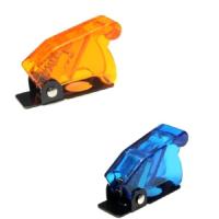 China Toggle-Switch-Waterproof-Boot-Plastic-Safety-Flip-Cover-Cap-Multi-colour 12mm toggle switch cover dustproof for sale