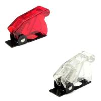 China Toggle-Switch-Waterproof-Boot-Plastic-Safety-Flip-Cover-Cap-Multi-colour 12mm toggle switch cover dustproof for sale