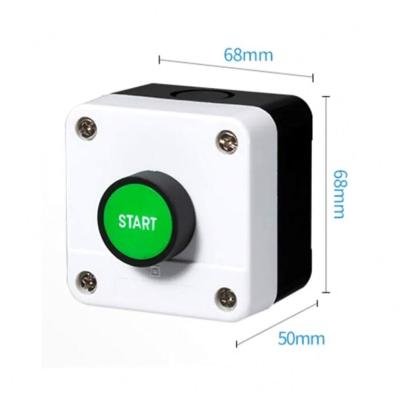 China With arrow symbol start stop self sealing waterproof button switch emergency stop industrial handhold control box for sale