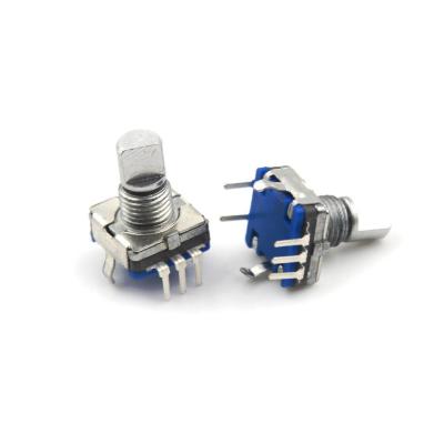 China 12mm Rotary Encoder Push Button Switch Keyswitch Electronic Components Rotary Shaft for sale