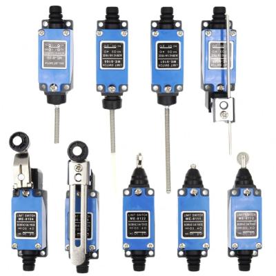 China AC250V ME-8104 ME-8107 ME-8108 ME-8111 ME-8112 ME-8166 -8169 Limit Switch Rotary Adjustable Roller Lever Arm Travel Switch for sale