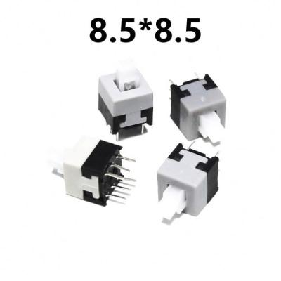 China 5.8x5.8 7x7 8x8 8.5x8.5mm LOT Self Locking / UNlock Push Tactile Power Micro Switch 6 Pin Button Switches for sale