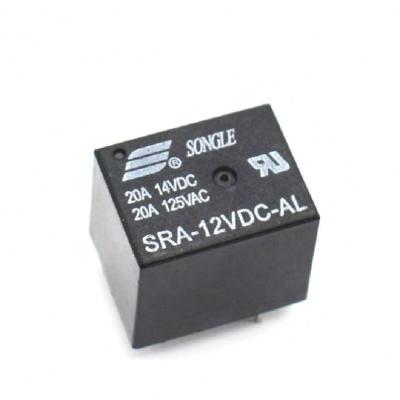 China Hot selling Automotive Relays SRA-05VDC-AL SRA-12VDC-AL SRA-24VDC-AL 5V 12V 24V 20A T74 4PIN for sale