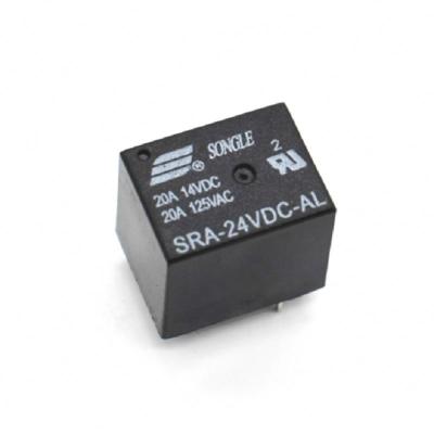 China Hot selling Automotive Relays SRA-05VDC-AL SRA-12VDC-AL SRA-24VDC-AL 5V 12V 24V 20A T74 4PIN for sale