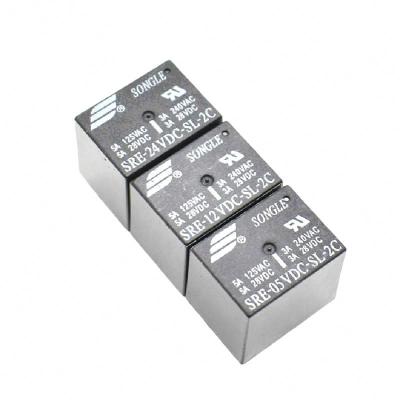 China Hot selling Power Relays SRE-05VDC-SL-2C SRE-12VDC-SL-2C SRE-24VDC-SL-2C 5V 12V 24V 3A 240V DIP 8PIN original for sale