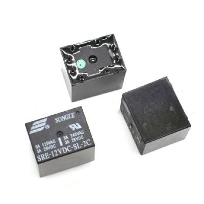 China Hot selling Power Relays SRE-05VDC-SL-2C SRE-12VDC-SL-2C SRE-24VDC-SL-2C 5V 12V 24V 3A 240V DIP 8PIN original for sale