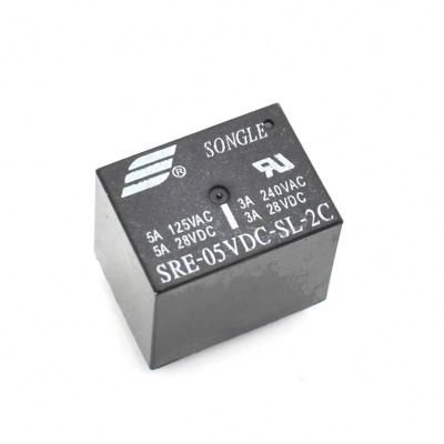 China Hot selling Power Relays SRE-05VDC-SL-2C SRE-12VDC-SL-2C SRE-24VDC-SL-2C 5V 12V 24V 3A 240V DIP 8PIN original for sale